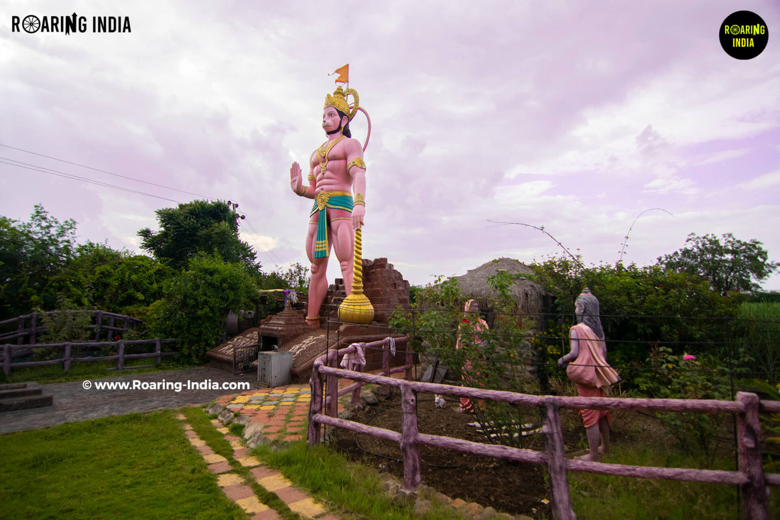 Hanuman Statue (Hanuman Temple) Jambagi, Athani - Roaring India Tourism