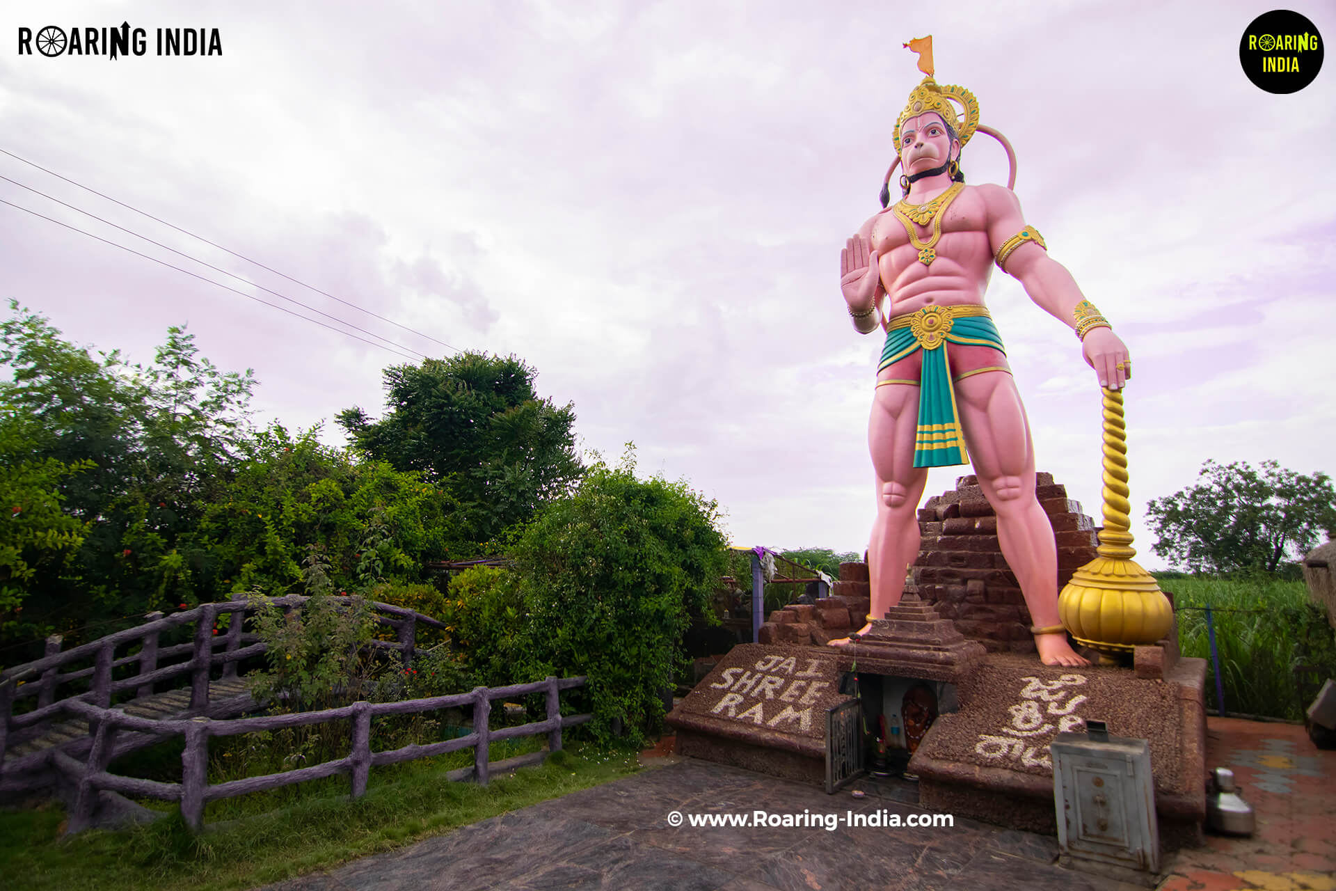 Hanuman Statue (Hanuman Temple) Jambagi, Athani - Roaring India Tourism